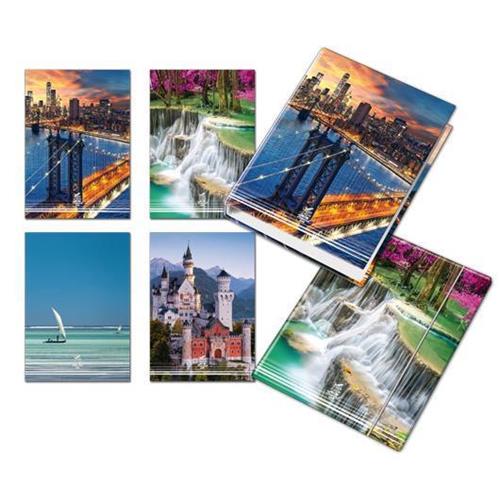 Quaderni ad anelli Paesaggi - Blasetti - assortito - A4 - 4 anelli ...